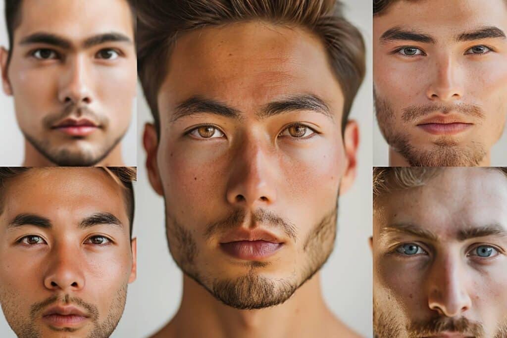 Types de visage homme : comment les valoriser