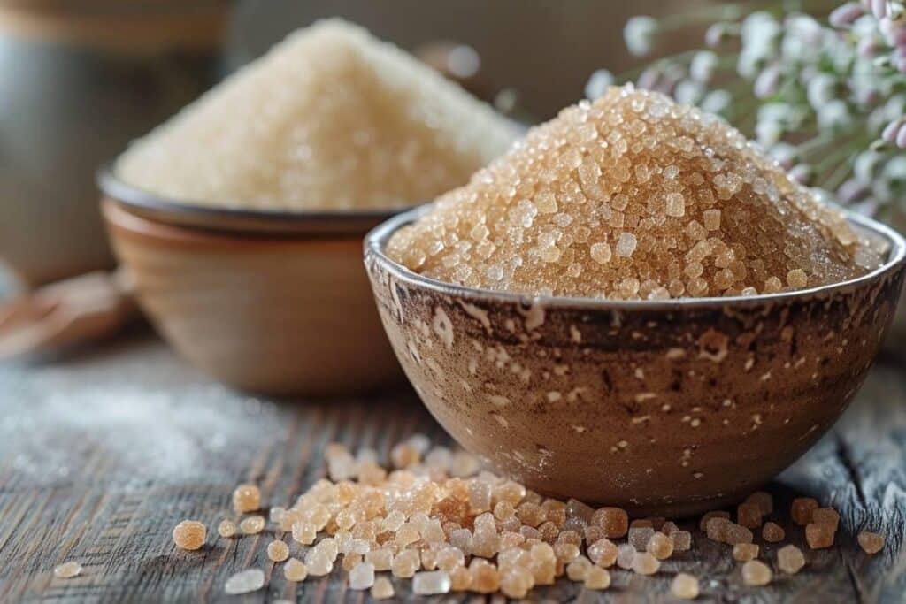 Sucre roux vs blanc : quel est le meilleur choix